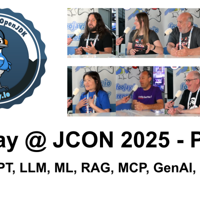 Foojay — a place for friends of OpenJDK | JCON Report, Part 3 - AI ...